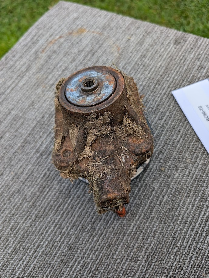 Kubota RC60-72 Deck Spindle Complete Assembly with 70725-34110 Pulley ...