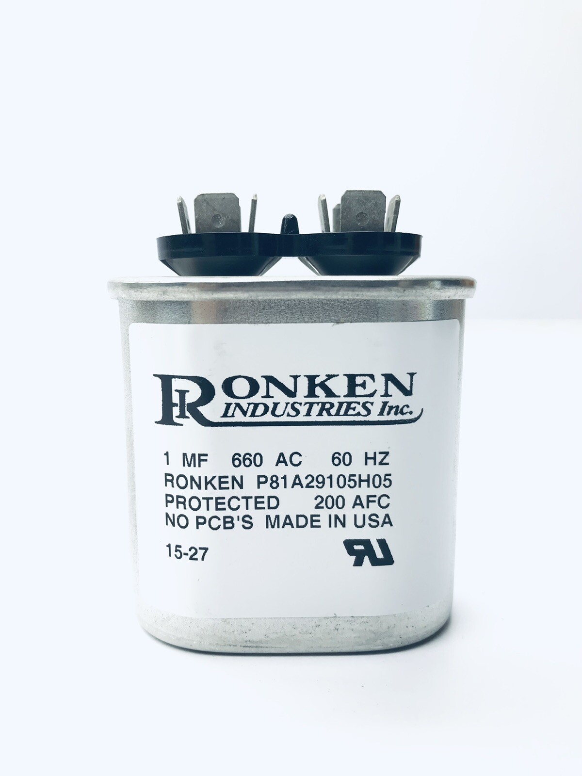 LOT OF 100 NEW RONKEN INDUSTRIES 1 MF P81A29105H05 CAPACITOR 660 AC ...
