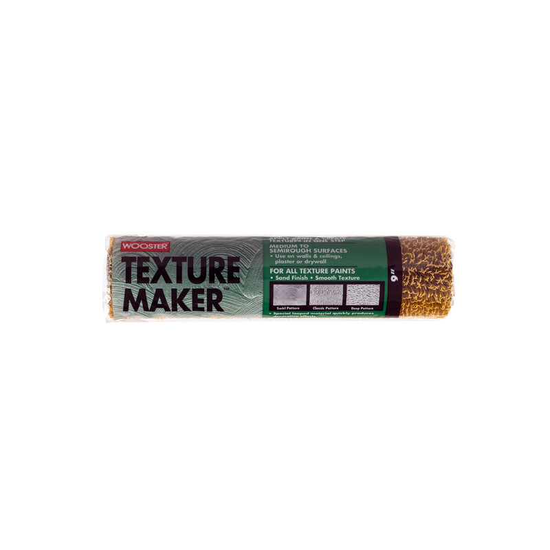 Wooster Texture Maker Plastic 9 in. W Regular Paint Roller Cover 1 pk ...