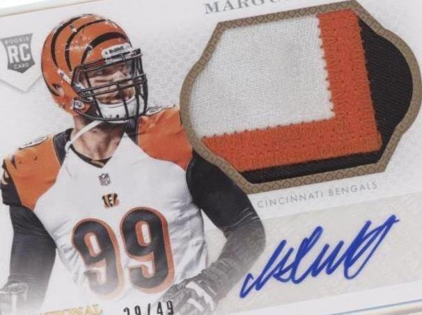 2013 Panini National Treasures - Rookie Signatures Margus Hunt #305 ...