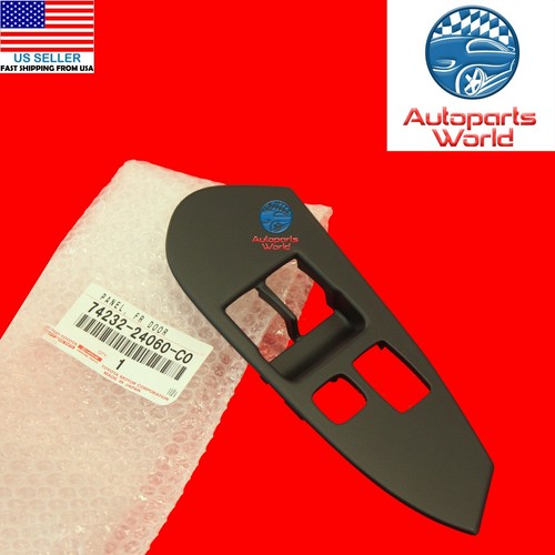GENUINE OEM LEXUS 02-10 SC430 BLACK LEFT DRIVER DOOR WINDOW BEZEL 74232 ...