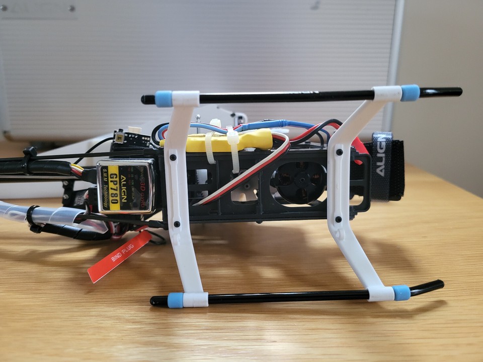 Align T Rex 250 RC Helicopter -BNF with Case & Extra Canopy + 2 ...