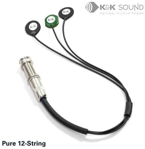 K&K Sound Pure 12 String Transducer Pickup for Acoustic Guitar for sale ...