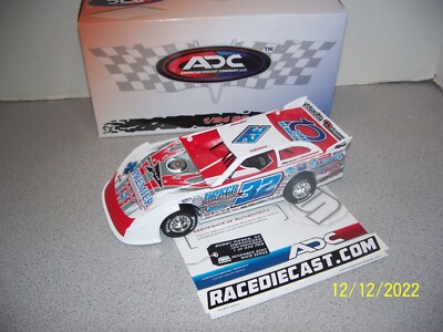 #32 BOBBY PIERCE 2020 "10 ANNIVERSARY OF RACING" ADC 1/24 DIRT LATE ...