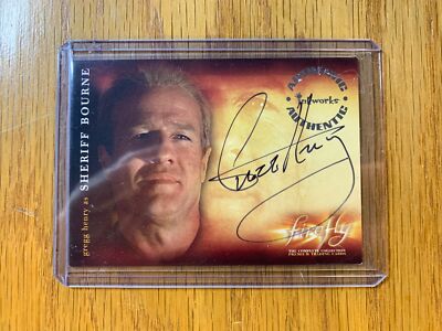 FIREFLY 🔥 Autograph Card #A-9 Gregg Henry as "Sheriff Bourne" Inkworks ...