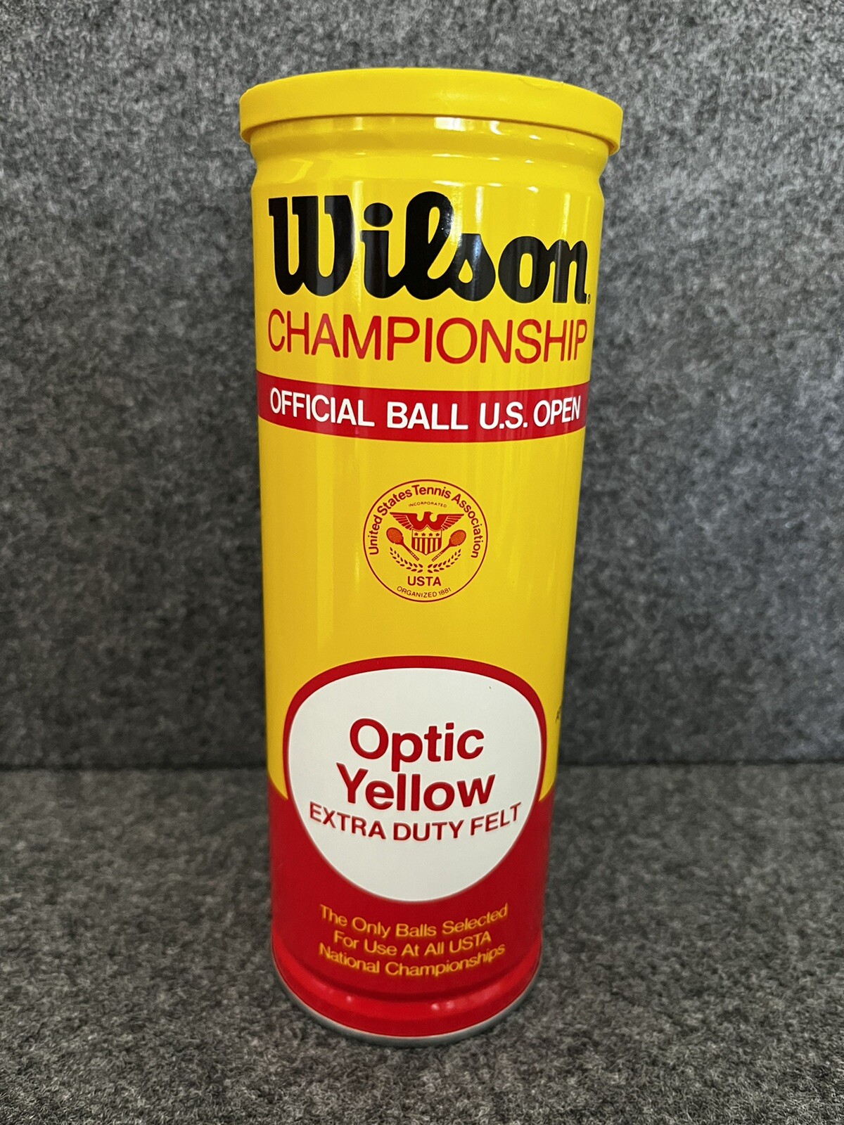 Wilson Vintage Opti Yellow Tennis Balls | eBay