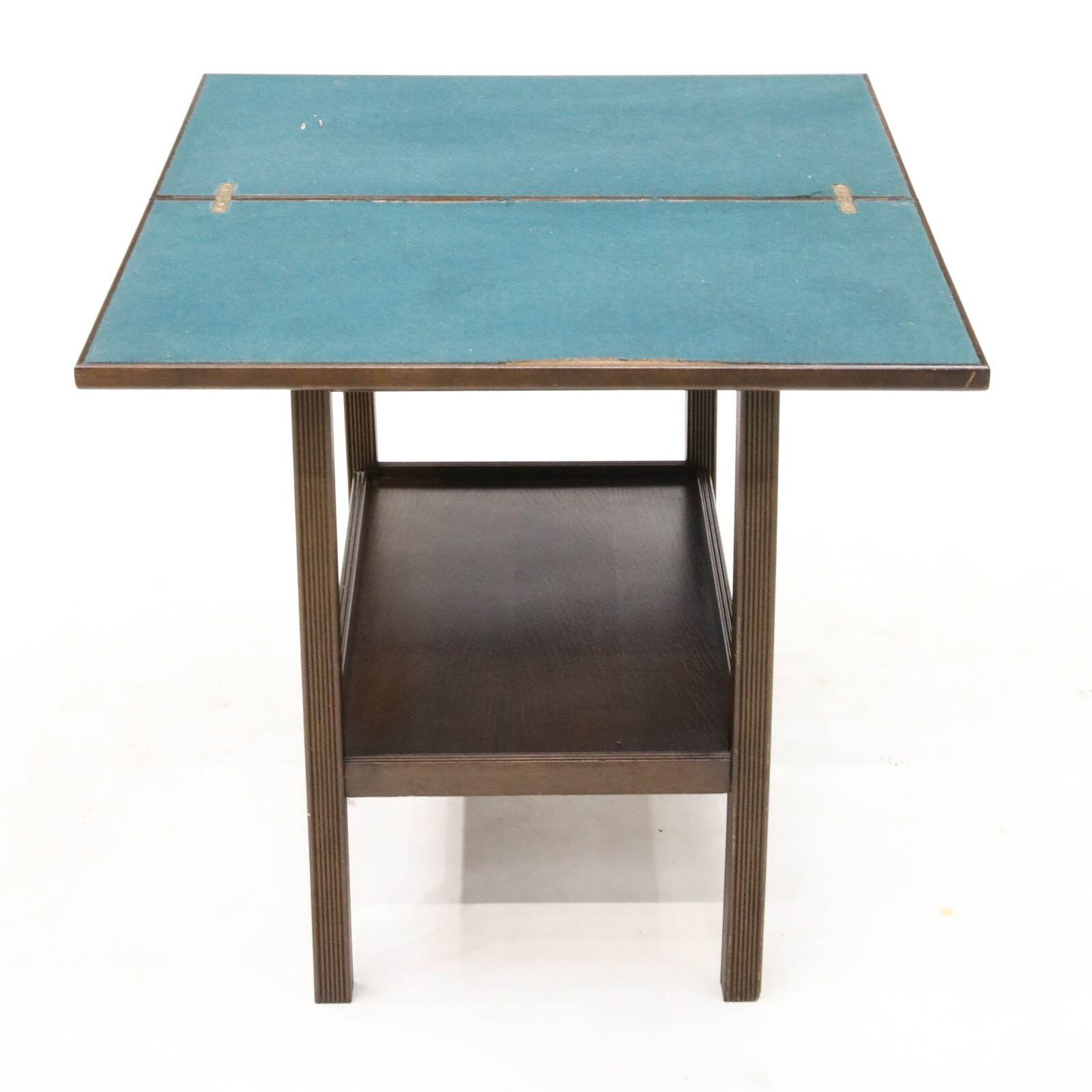 Vintage Card Table Green Baize Games Jigsaws Crafting FREE Nationwide ...