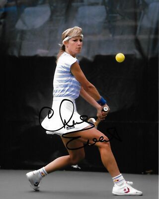 Chris Evert "Tennis" Autographed 8 x 10 Glossy Photo Reproduction | eBay