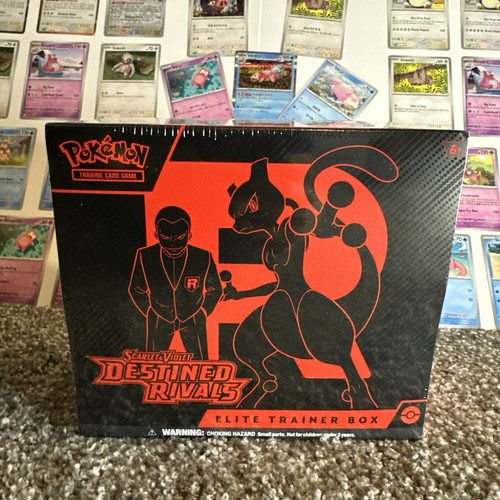 Pokemon Destined Rivals Elite Trainer Box Sealed New ETB unopened | eBay