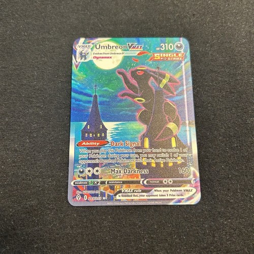 Umbreon VMAX Moonbreon Alt Art 215/203 Fan Art Card Collectible/Gift ...