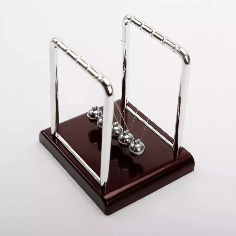 Newton's Cradle, Desk Ball Stress Toy, Decor Pendulum, Physics Science ...