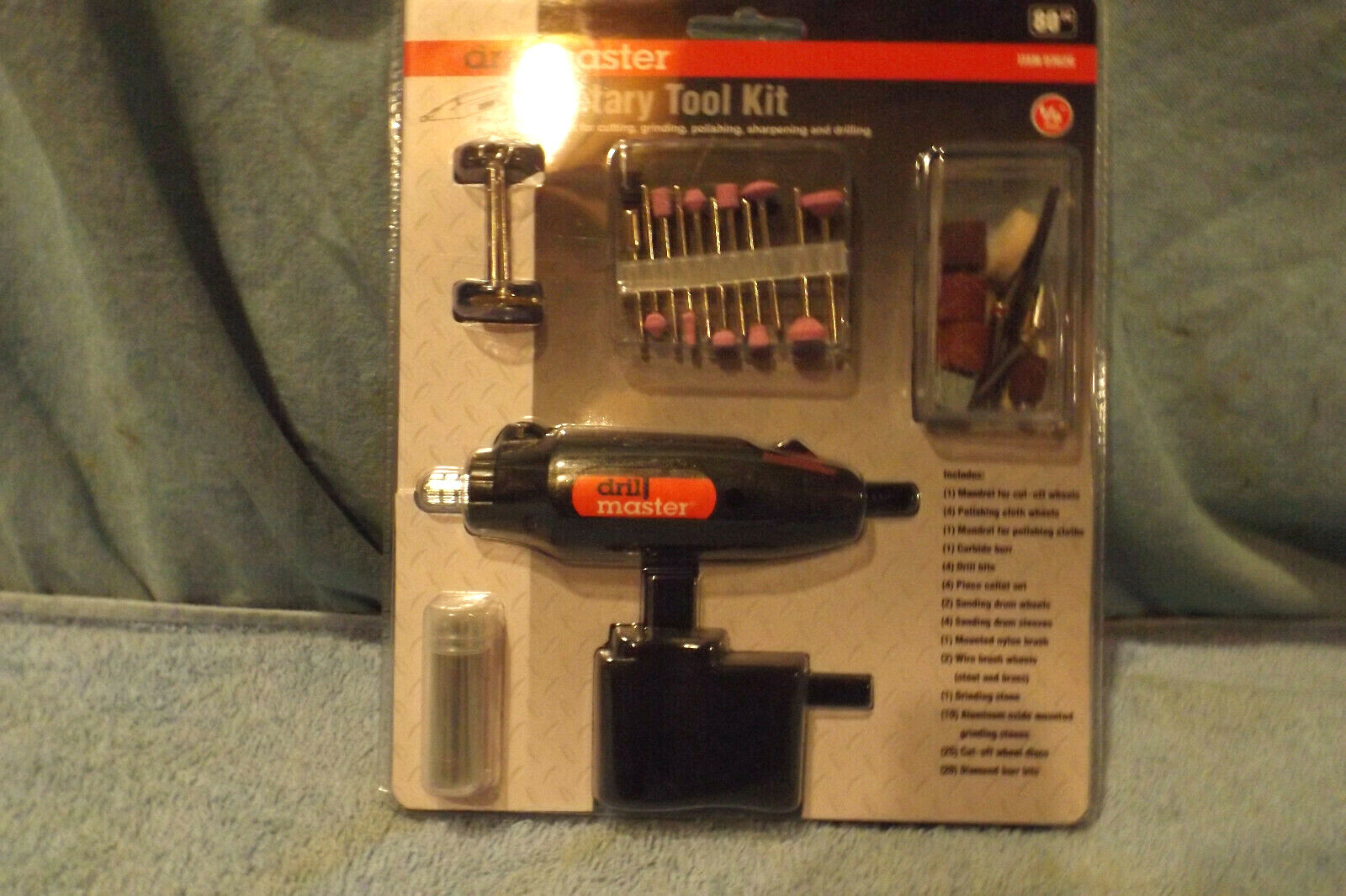 NEW 80 Pc Rotary Tool Kit / Grinding / Cut Metal fits Dremel Bits Free ...