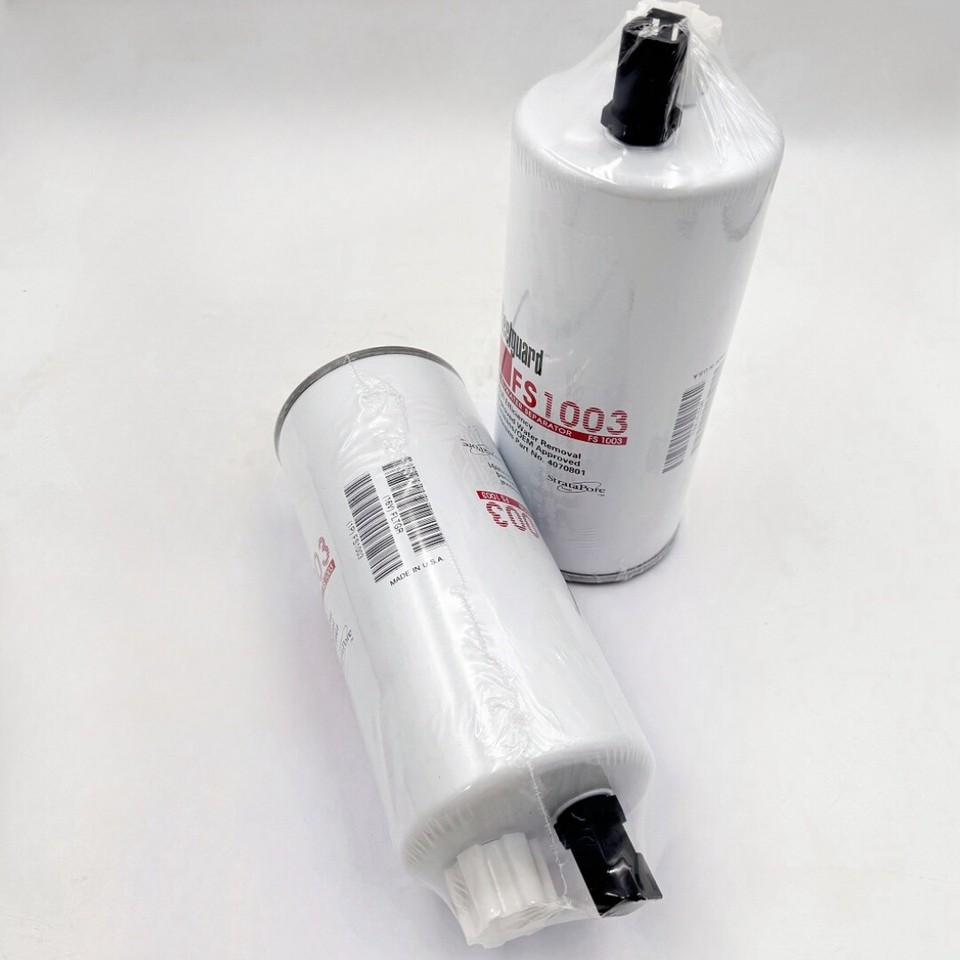 6PCS New FleetGuard FS1003 Fuel Filter with Water Separator Part Number ...