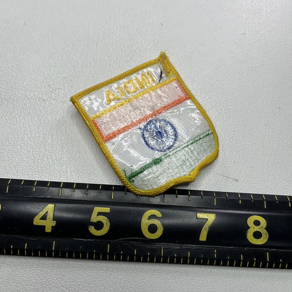 Kinda Rough India Flag Theme Patch P005 | eBay