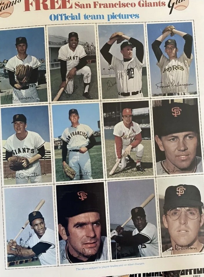 Complete set MLB Baseball Today's 1971 Stamp Books Mets Yankees Reds A ...