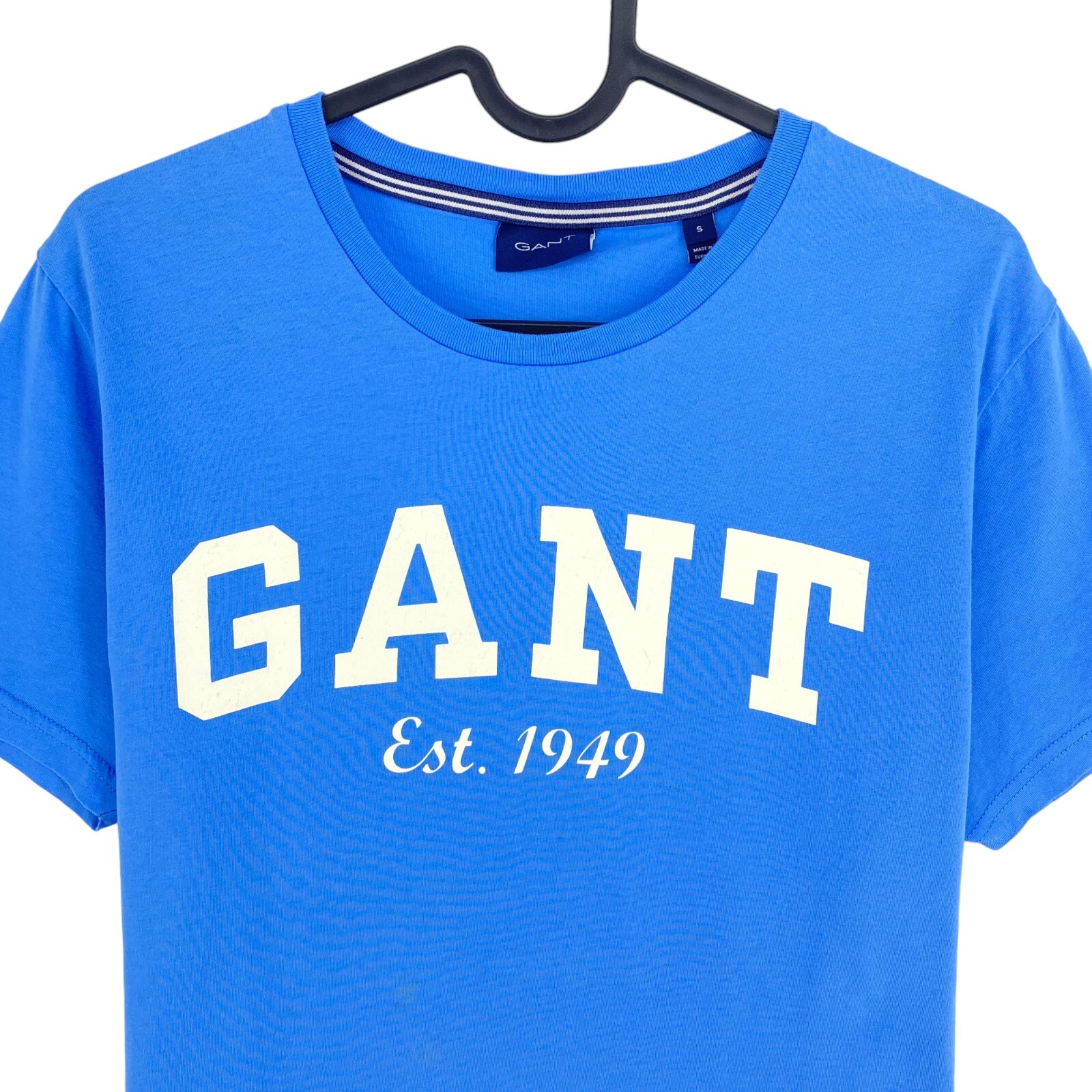 GANT Blue Logo Crew Neck T-Shirt Size S | eBay
