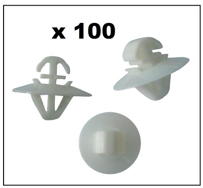 100 x MERCEDES SPRINTER Exterior Side Moulding Door Trim Panel Plastic ...