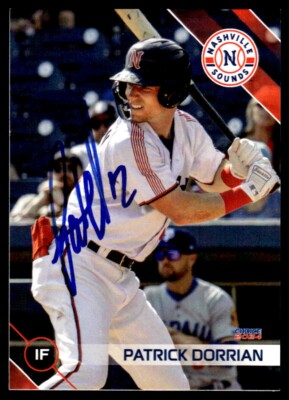 2024 Choice Baseball Patrick Dorrian Nashville Sounds #7 Signed Card | eBay