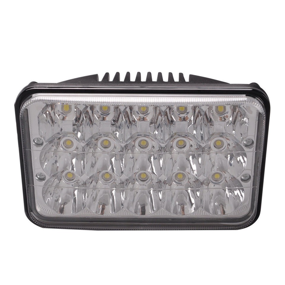 4"x6" LED Headlights CREE Light Bulbs Replace H4656/4651 Sealed ...