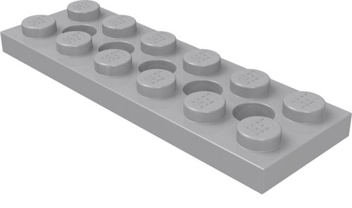 LEGO Parts 32001 (4pcs) Technic Plate 2x6 with 5 Holes Choose Color ...