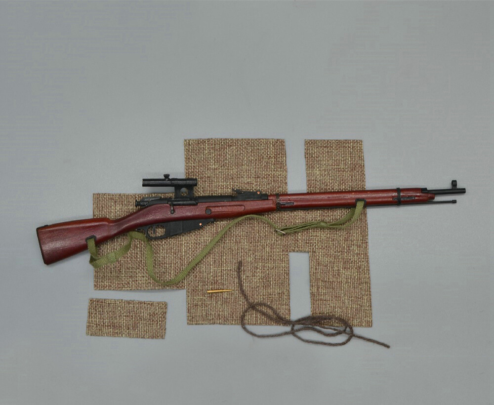 MOETOYS P008 1/6 WWII Soviet Female Sniper Action Figure Mosin-Nagant ...