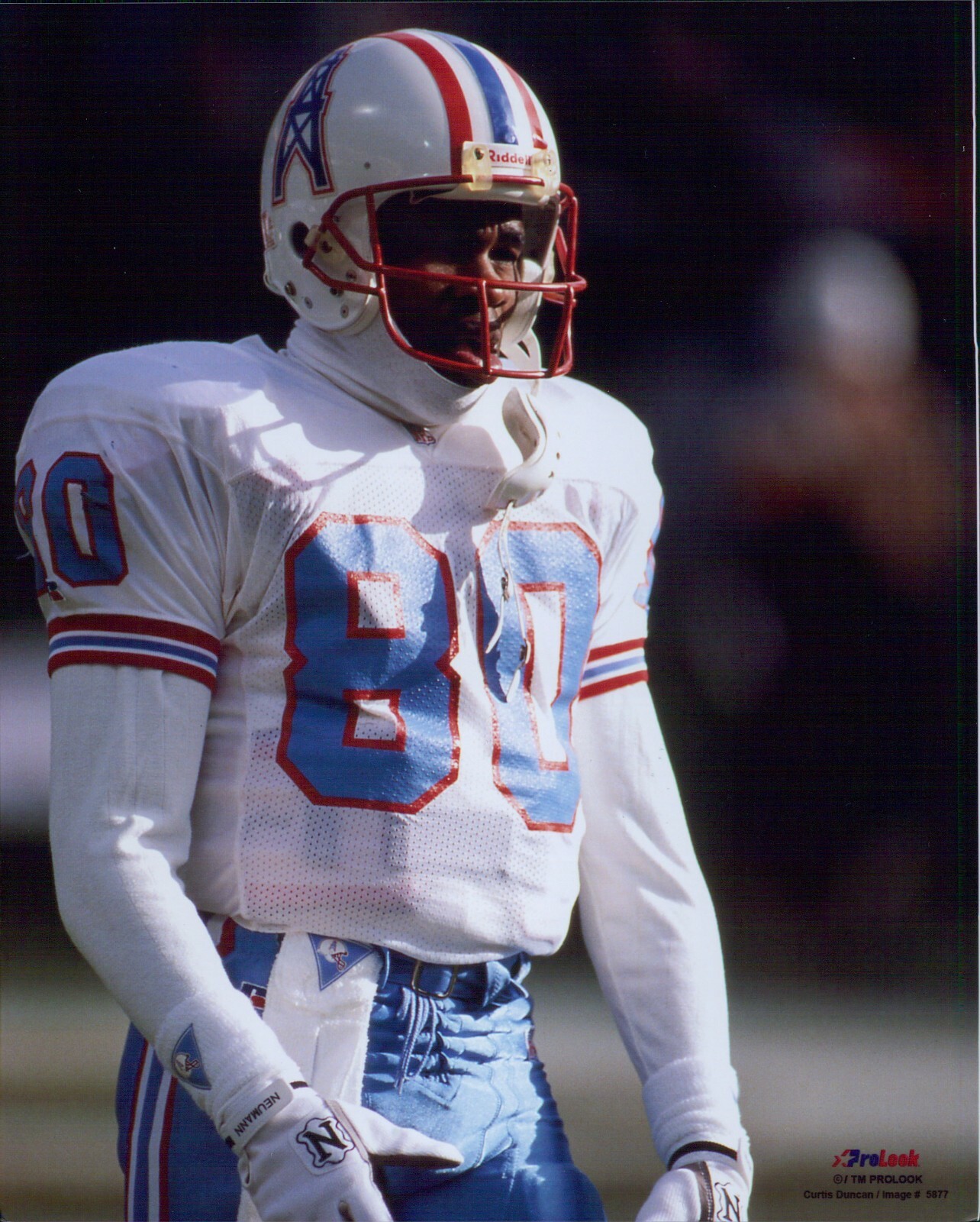 Curtis Duncan Houston Oilers NFL Football Unsigned Glossy 8x10 Photo A ...