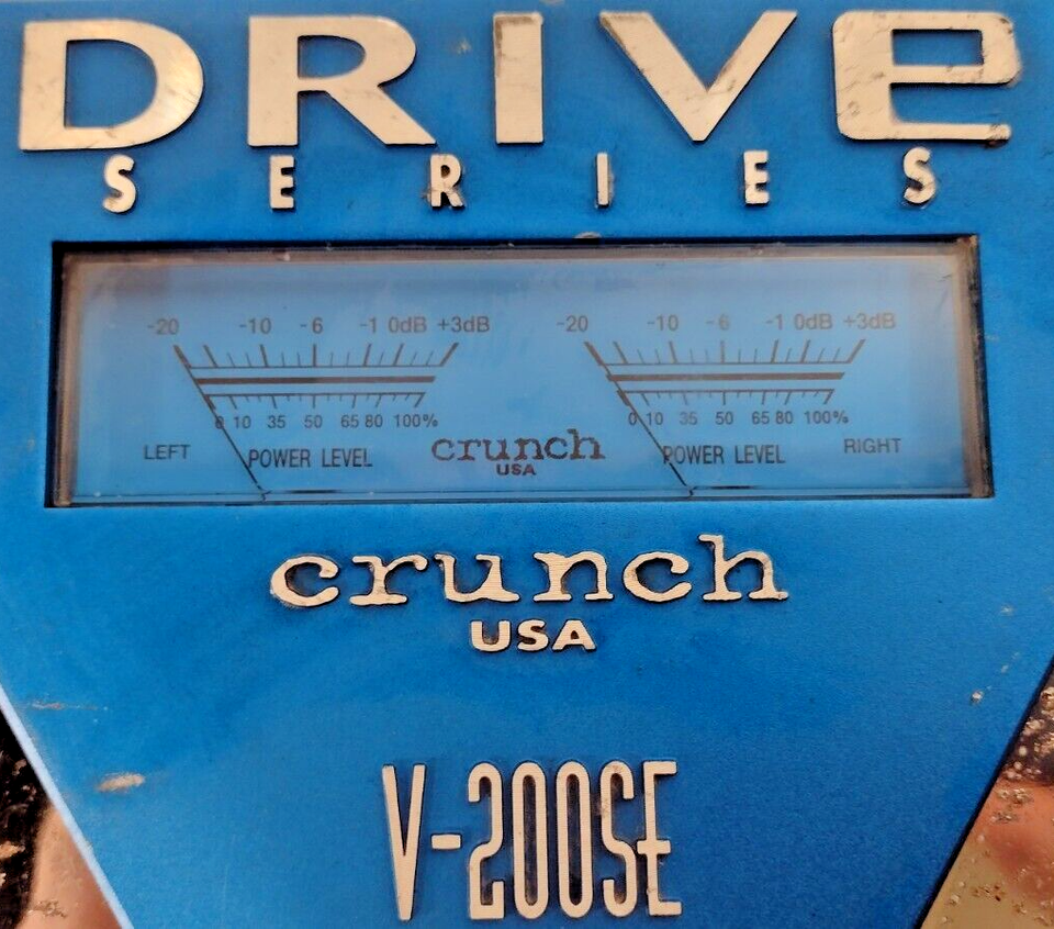 Drive Series Crunch USA V-200SE | eBay
