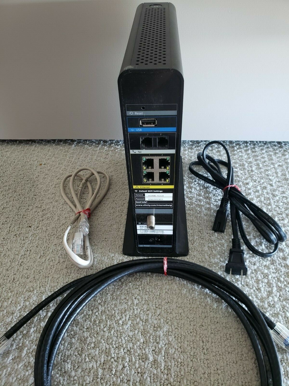 TECHNICOLOR TC8305C WIRELESS MODEM and ROUTER | eBay