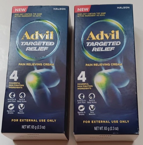2pk of Advil Targeted Relief Pain Relieving Cream 2 pk of 65g EACH EXP ...