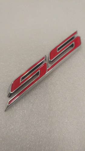 Camaro SS 3D Fender Grille Bumper Lid Logo Emblem Badge ZL1 Z28 Red 5 ...