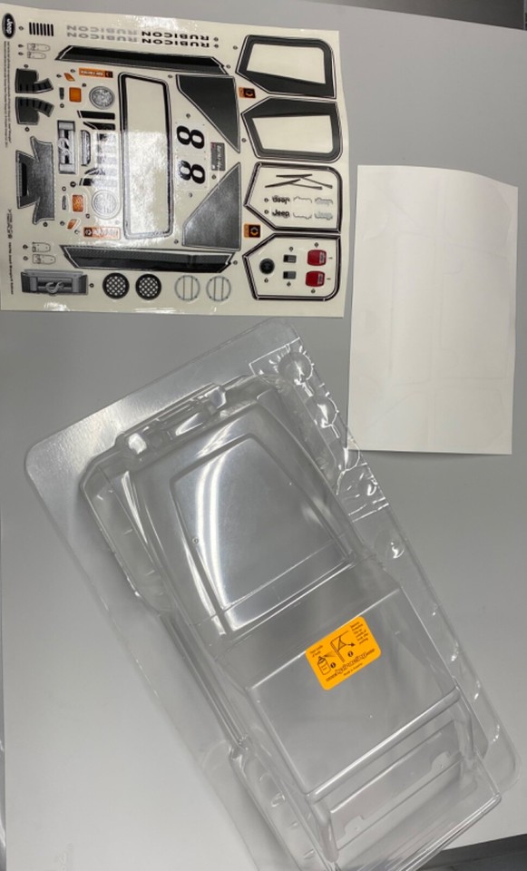 HPI 106704 Jeep Wrangler Rubicon Savage XS body Brand New! | eBay