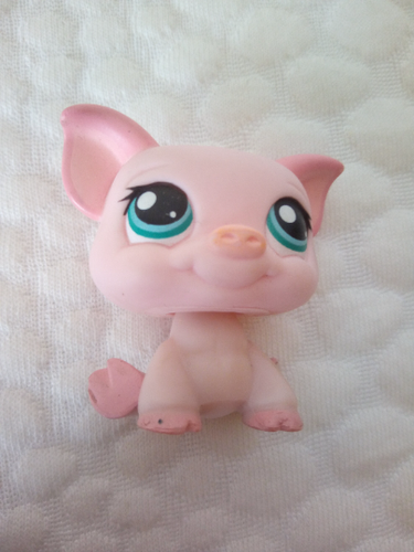 LPS 377 Littlest petshop pet shop pig Hasbro | eBay