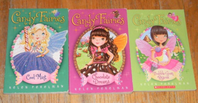 LOT of 3 Candy Fairies Helen Perelman Children's Chapter Book Paperback ...