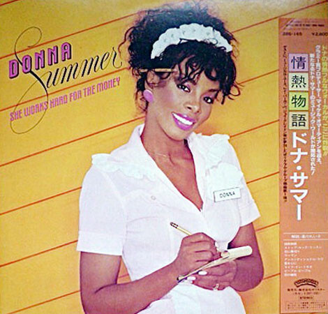 Donna Summer - She Works Hard For The Money (LP, Album) (Near Mint (NM ...