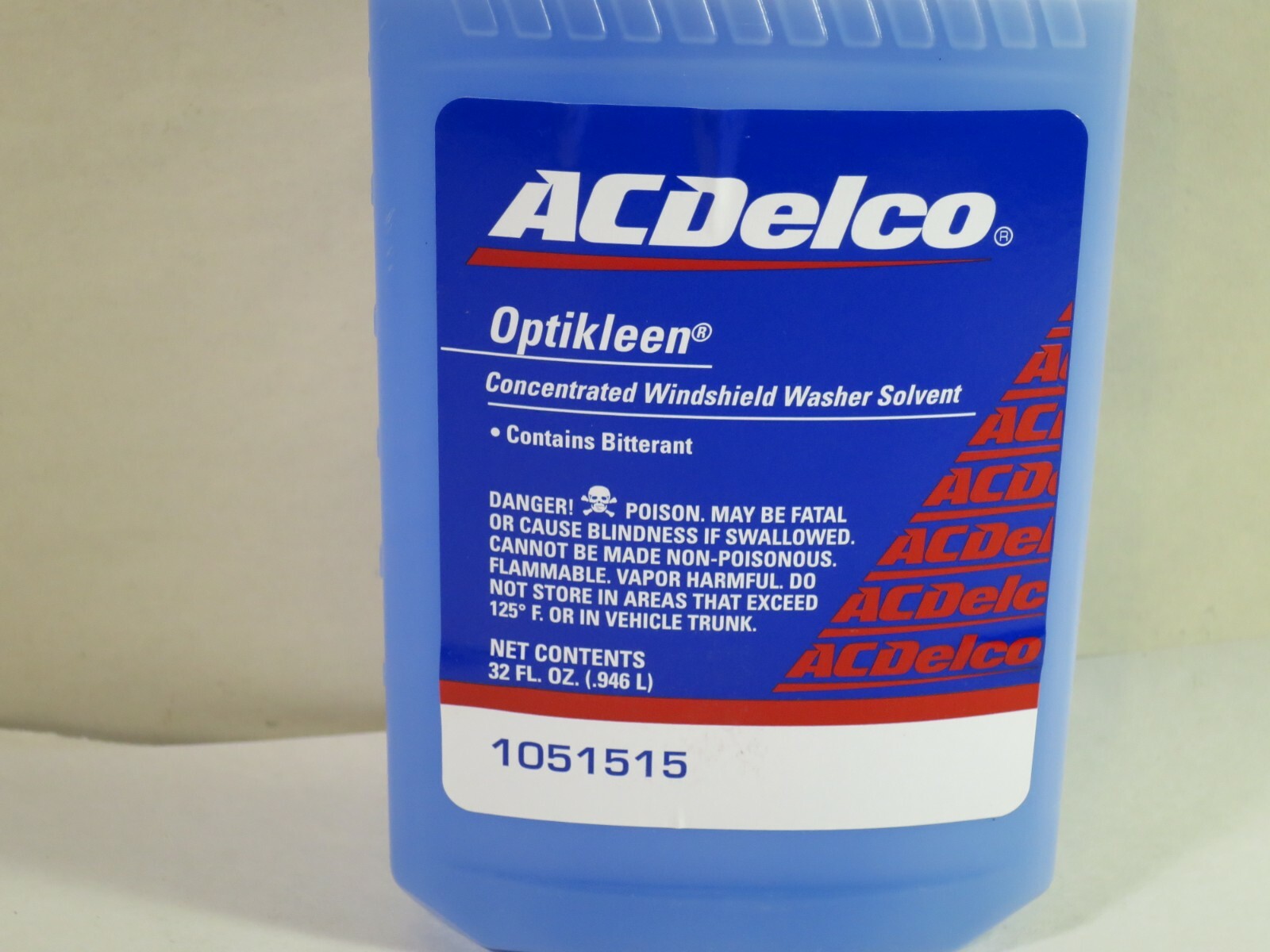 Genuine GM Fluid 1051515 Optikleen Glass Cleaner - 32 oz. | eBay