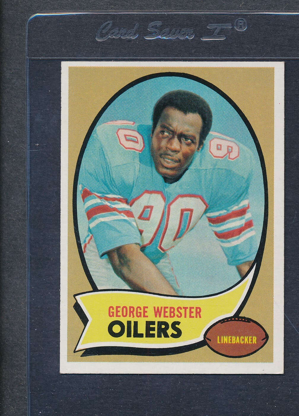 1970 Topps #120 George Webster Oilers EX/MT *7792 | eBay