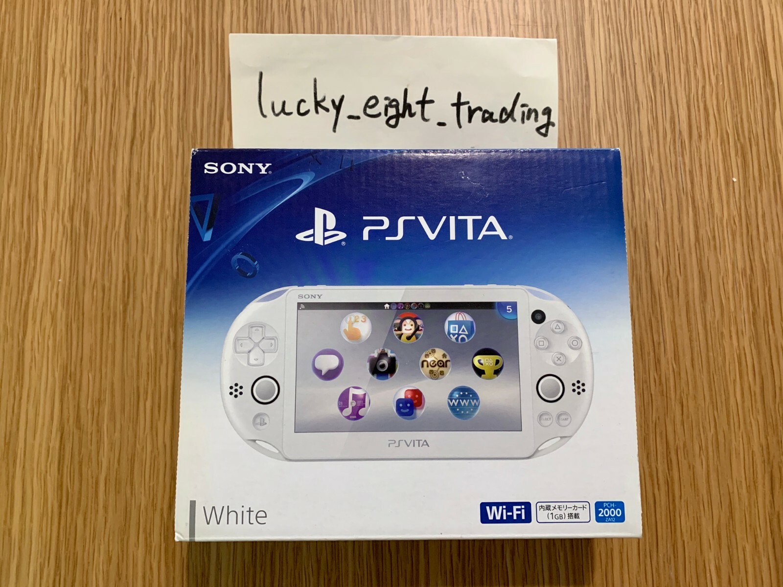 PS Vita White PCH 2000 ZA12 Console Charger Box PSV Slim [BOX] | eBay