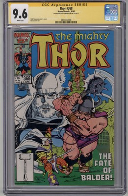Thor #368 9.6 White Pages Signature Series Walt Simonson SS | eBay
