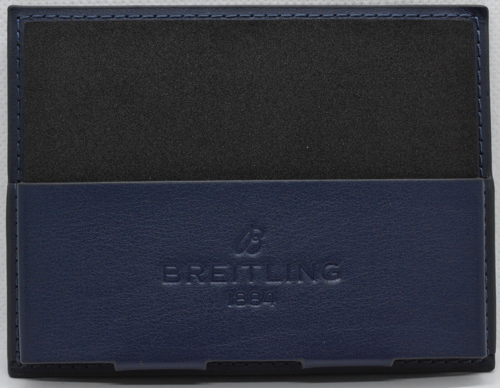 Breitling Digital Warranty Card & Manual Leather Holder Slip Pouch ...