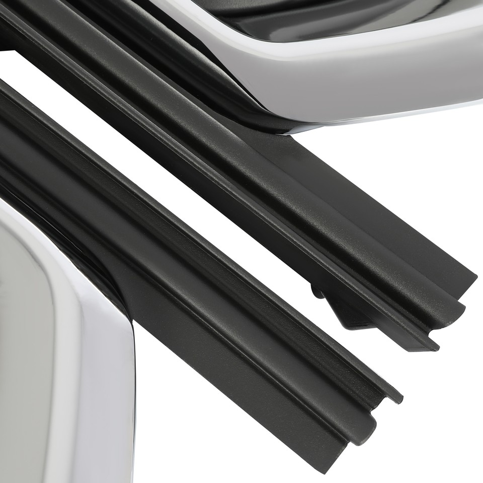 HECASA For Chevrolet Chevy Cruze 2015 2016 Fog Light Cover/Bezel Pair ...