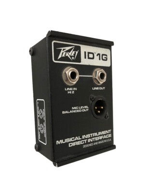 Peavey ID 1G (Instrument Direct Interface) , DI box, Instrument Direct ...
