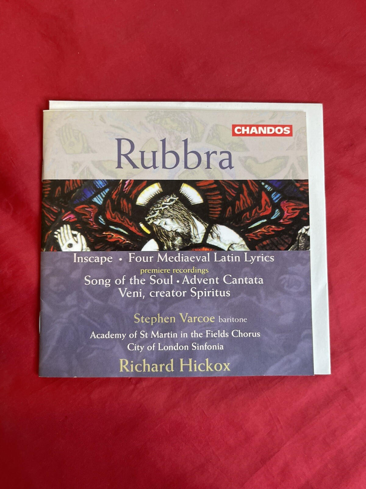 Rubbra Stephen Varcoe Richard Hickox London Sinfonia Latin Lyrics ...