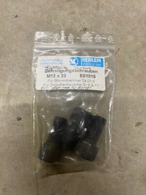 Neidlein Fixing Screws M12 x 23 E01015 (pack of 3) | eBay
