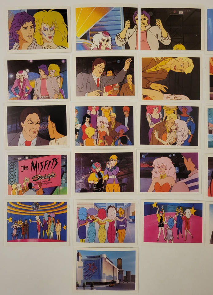 1986 JEM Diamond BIG COMPLETE ALBUM STICKER CARD SET 225 Panini Italy ...