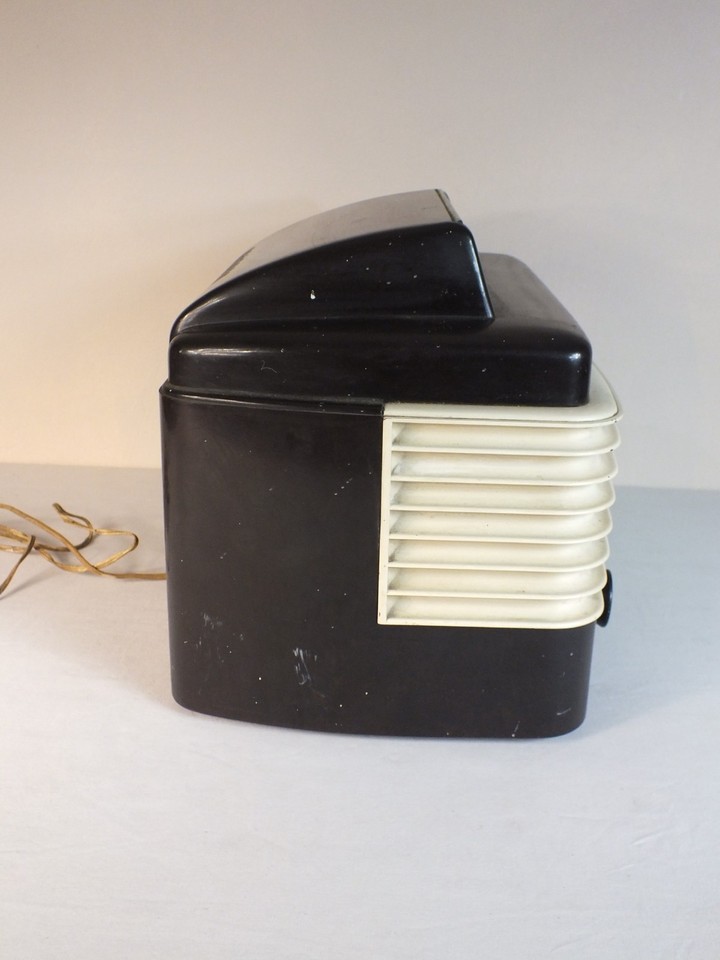 Vintage Ultra Electric Ltd No T491 Bakelite Valve Radio - Lights Up But ...