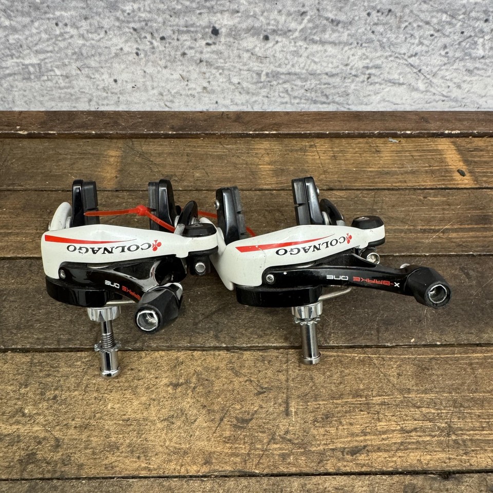 Colnago X-Brake One Caliper Brakes Set White Dual Pivot Side Pull Road ...