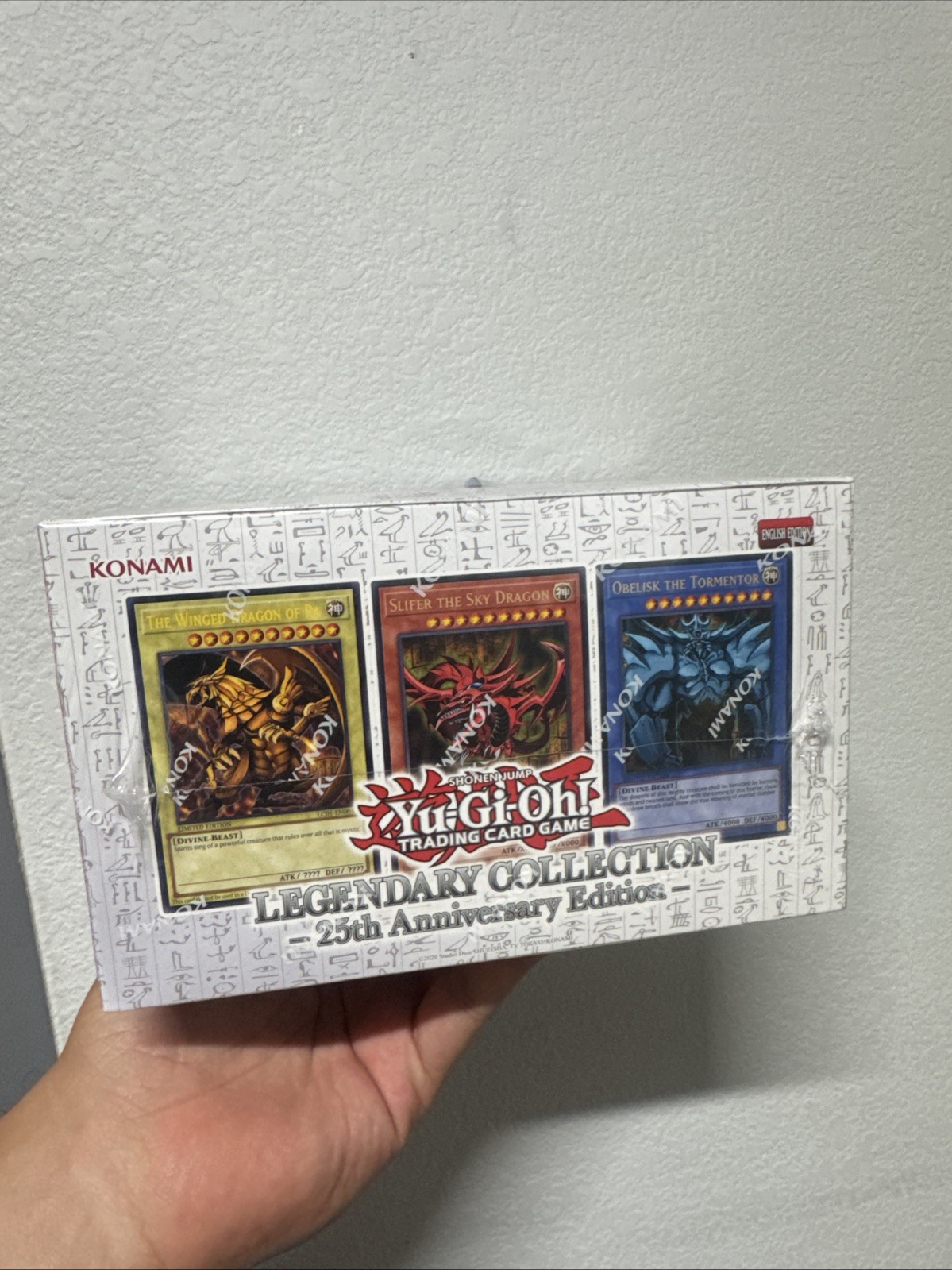 Konami Yu-Gi-Oh! TCG Legendary Collection 25th Anniversary Display Case ...