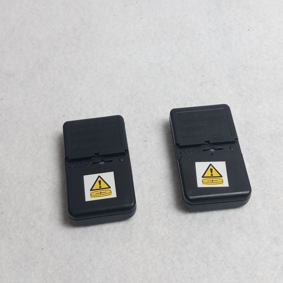 GDR-27 MLT Programmable 3 Button Garage Door Remote Control 2 Pack ...