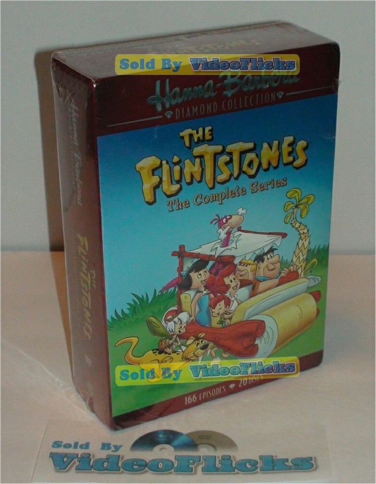 The Flintstones The Complete Series Seasons 1-6 DVD 20-Disc Box Set New ...