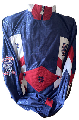 Retro Umbro England 1992 1994 Full Tracksuit Bnwt Rare Vintage Extra ...
